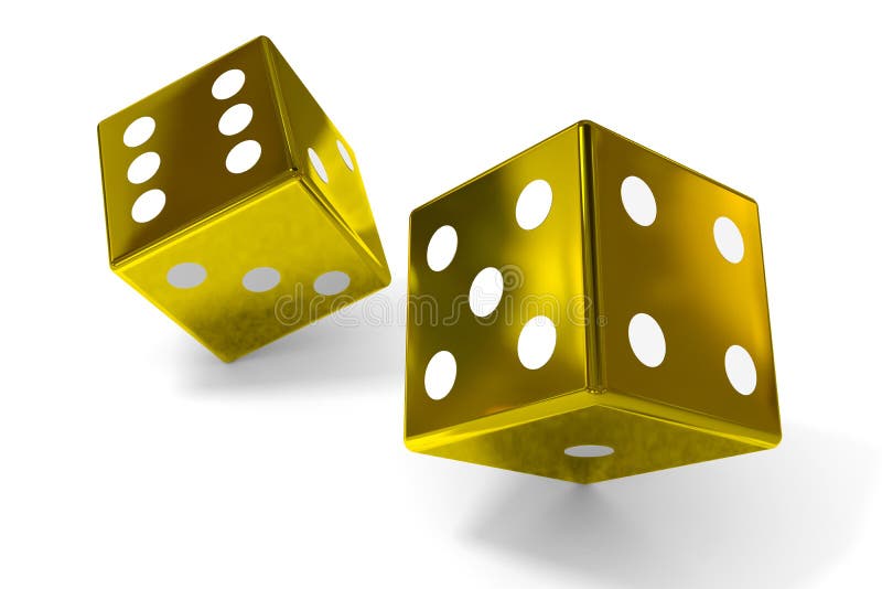 Gold Rolling Dice Stock Illustrations – 96 Gold Rolling Dice Stock ...