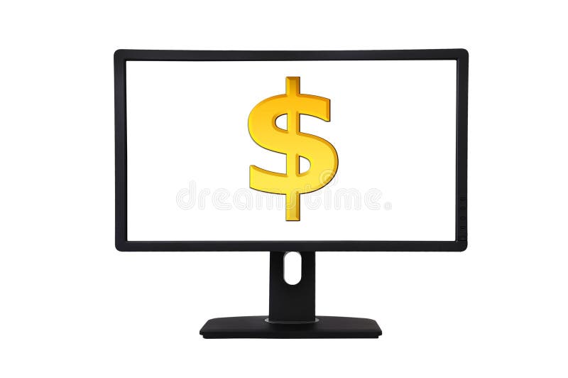 492 Computer Monitor Dollar Sign Stock Photos - Free & Royalty-Free ...