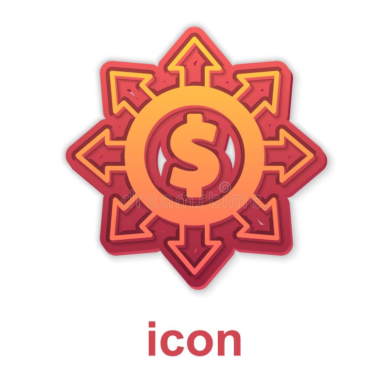 Set Dollar, Share, Network, Envelope with Dollar Symbol, Coin Money ...