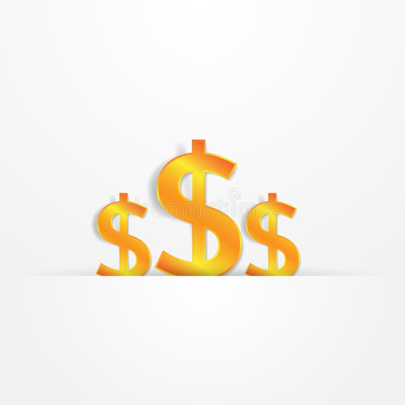 Canadian Dollar CAD Currency Symbol with Flag - Vector Stock Vector ...