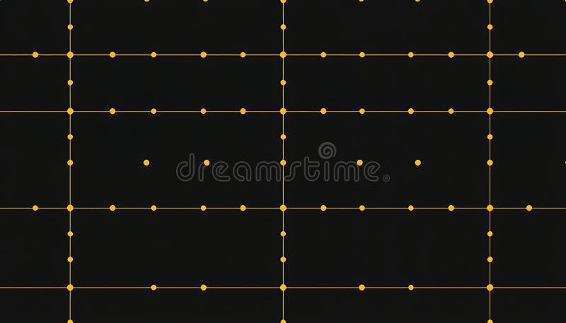 Gold Dots Pattern on Black, Elegant Background and Luxurious Dot ...