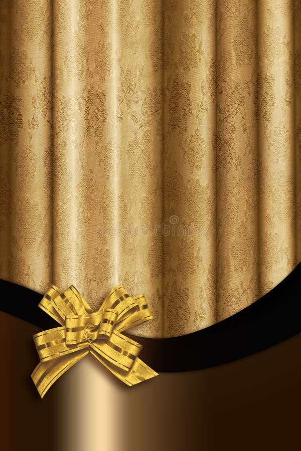 Gold drapery stock photo. Image of gold, drape, surface - 62842632