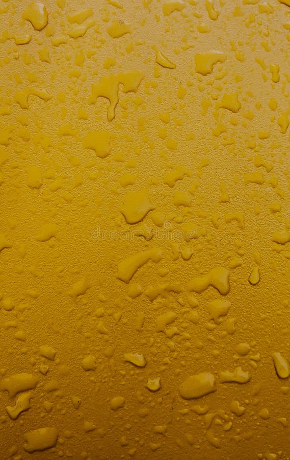 Gold Drops Abstract Background, Metallic Color Stock Photo - Image of ...