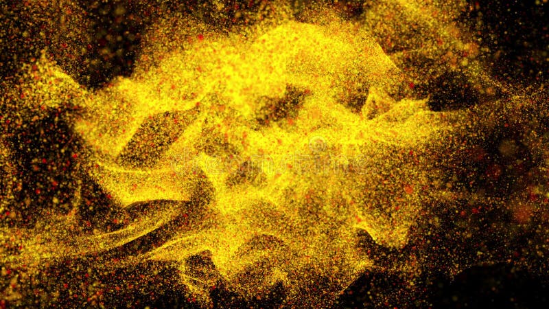 Gold dust particles stock footage. Video of glowing - 316257466
