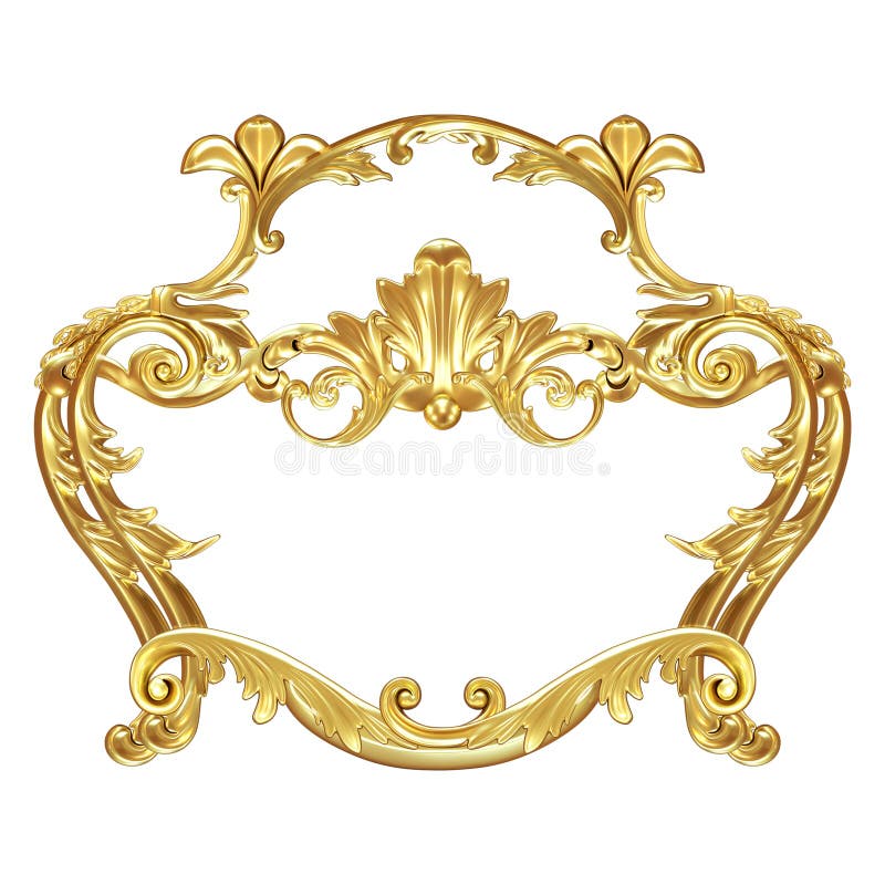 Ancient gold stock illustration. Illustration of molding - 72905617