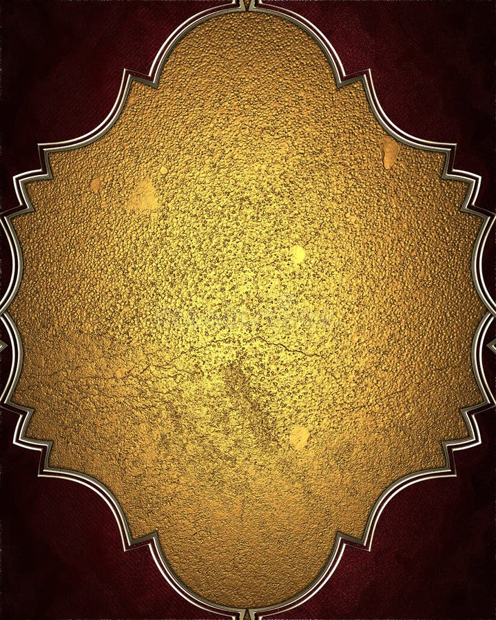 Gold Element for Design. Template for Design Stock Illustration ...