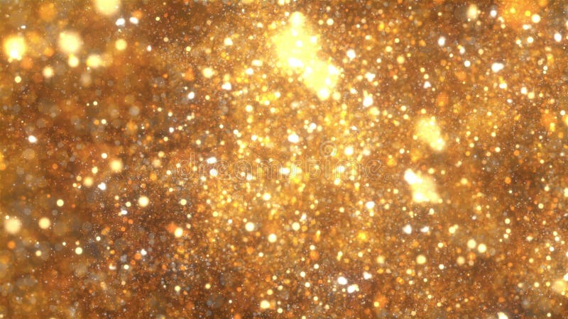 Gold embers particles stock video. Video of gold, streaming - 268286639
