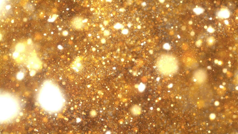 Gold embers particles stock video. Video of particles - 268286785