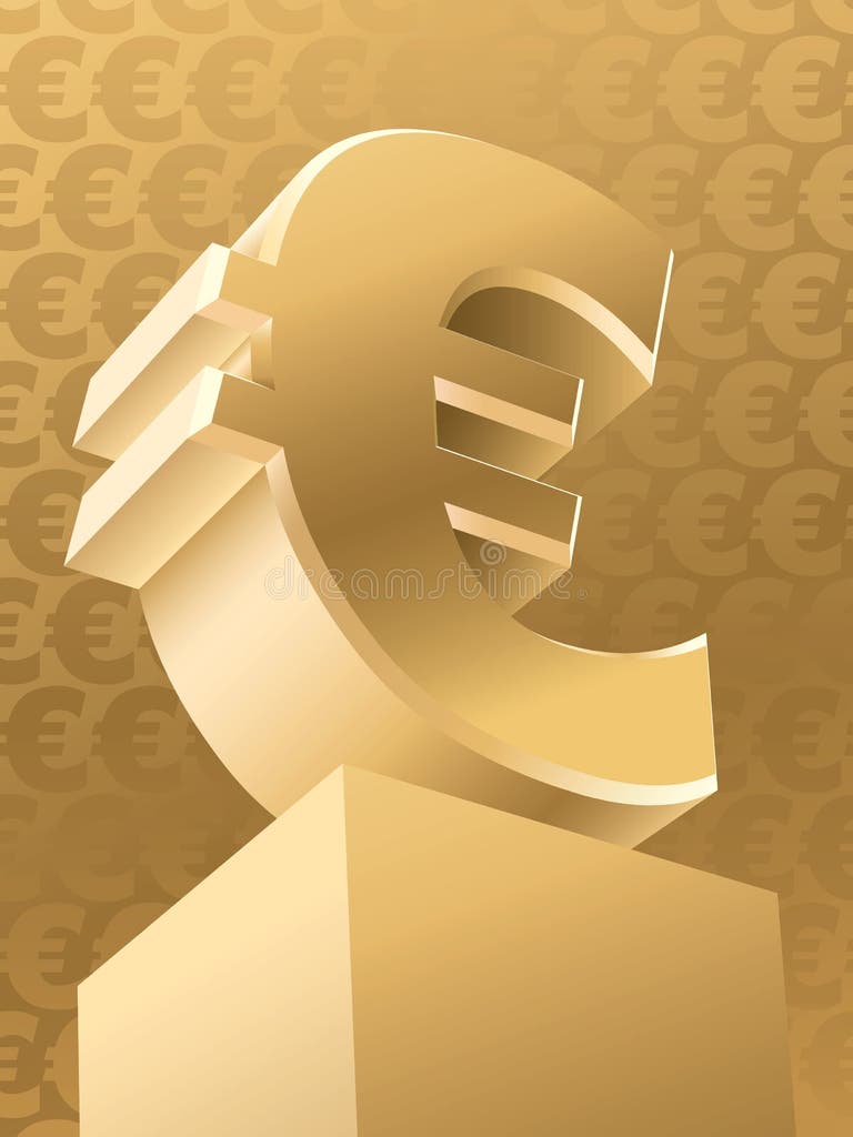 Gold Euro Symbol Stock Illustrations – 21,234 Gold Euro Symbol Stock ...