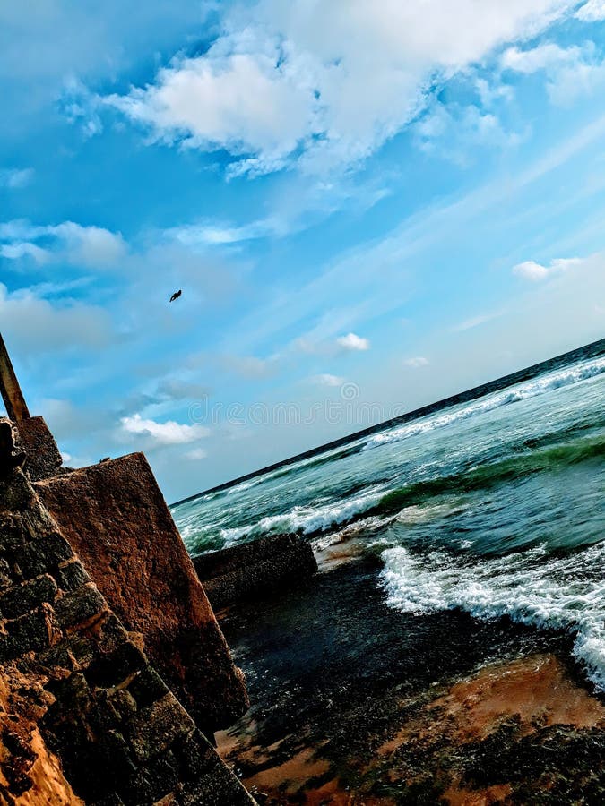 Gold Face in srilanka stock photo. Image of beach, face - 105773400