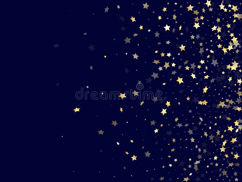 Gold Falling Star Sparkle Elements of Glitter Gradient Vector ...