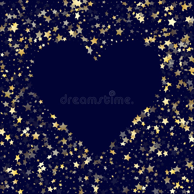 Gold Falling Star Sparkle Elements of Glitter Gradient Vector ...