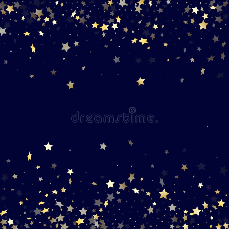 Gold Falling Star Sparkle Elements of Glitter Gradient Vector ...