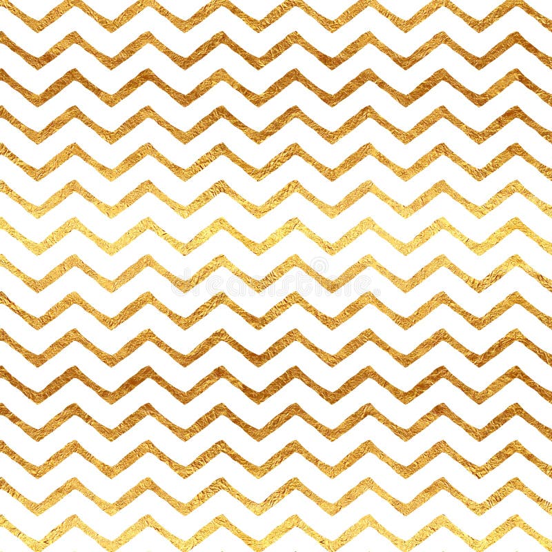 Metallic Gold Chevron Background