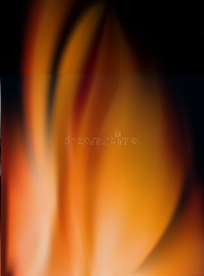 Gold Fire Background with Soft Delicate Folds Stock Illustration ...