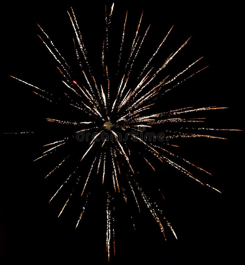 Gold streaks stock photo. Image of explosions, firework - 125137534