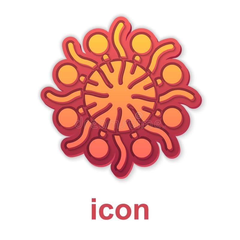 Gold Firework Icon Isolated on White Background. Concept of Fun Party ...