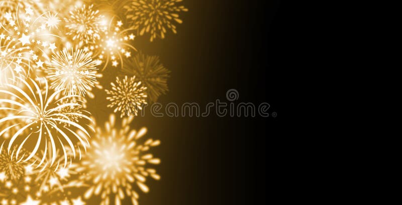 Gold Fireworks Stock Illustrations – 32,526 Gold Fireworks Stock ...