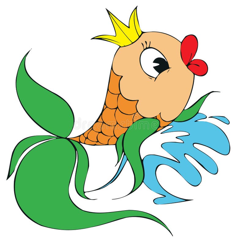 Queen Crown Fish Stock Illustrations – 466 Queen Crown Fish Stock ...