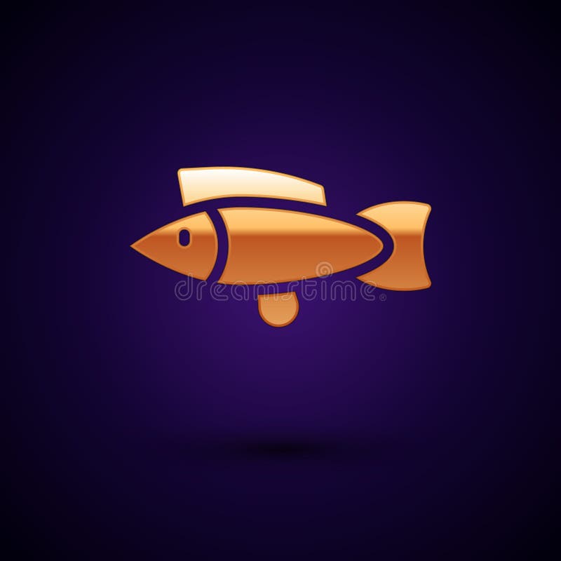 Symbol Fish Tuna Gold Stock Illustrations – 230 Symbol Fish Tuna Gold ...