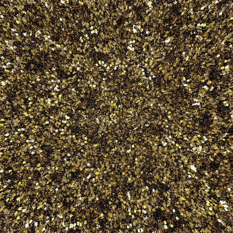 Gold Flake Glitter Background Stock Illustration - Illustration of gold ...
