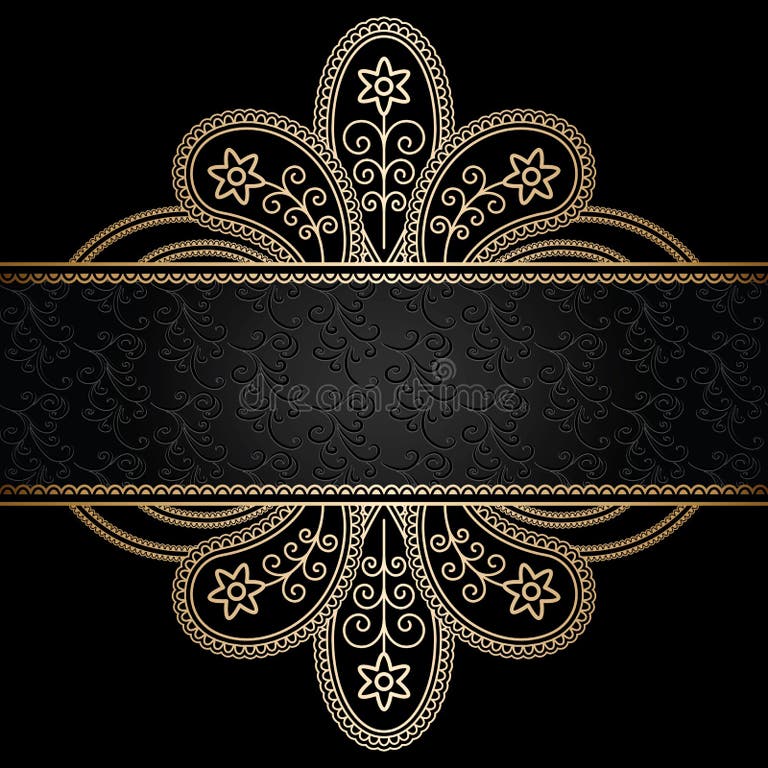 Floral Headers Borders Stock Illustrations – 119 Floral Headers Borders ...