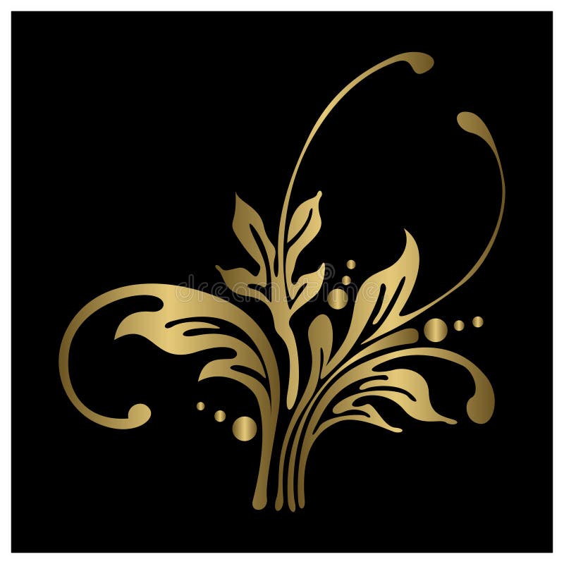 Baroque Simple Gold Frame Stock Illustrations – 665 Baroque Simple Gold ...