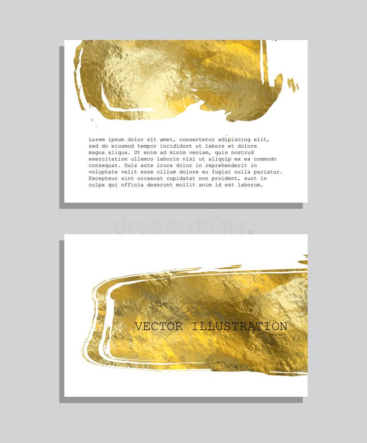 Gold Foil Abstract Grunge Banner. Texture, Gold Foil Effect Background ...