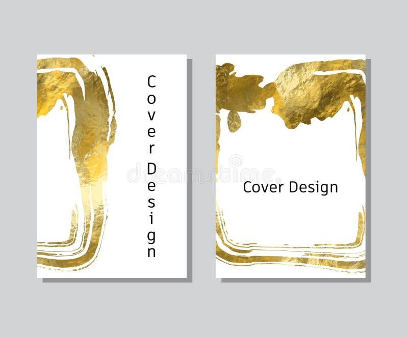 Gold Foil Abstract Grunge Banner. Texture, Gold Foil Effect Background ...
