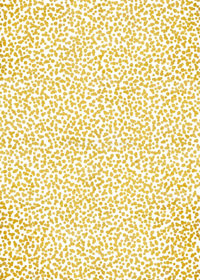 Gold Foil Decorative Background with Confetti Pattern. Stock ...