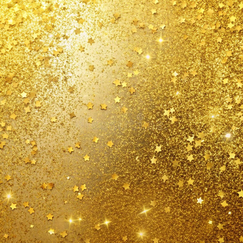 Gold Foil Leaf Shiny Matte Texture Background Stock Illustration ...