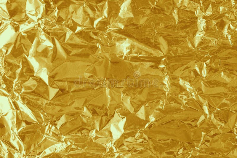 Gold Foil Leaf Shiny Texture, Abstract Yellow Wrapping Paper for ...