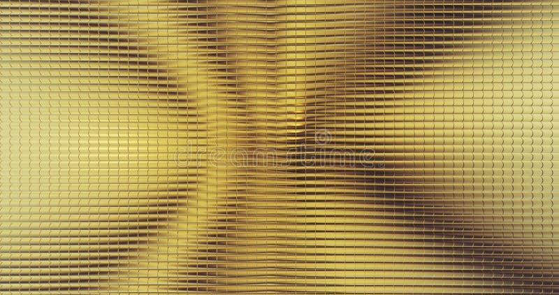 Gold Foil Tiles Texture Background 3D Rendering Stock Illustration ...