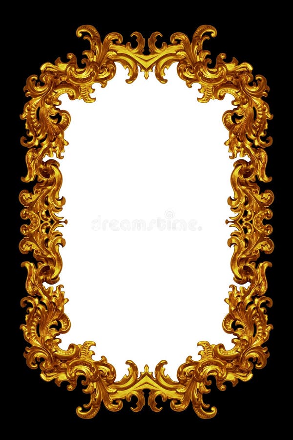 Gold frame stock photo. Image of ornate, antiques, gold - 1296220
