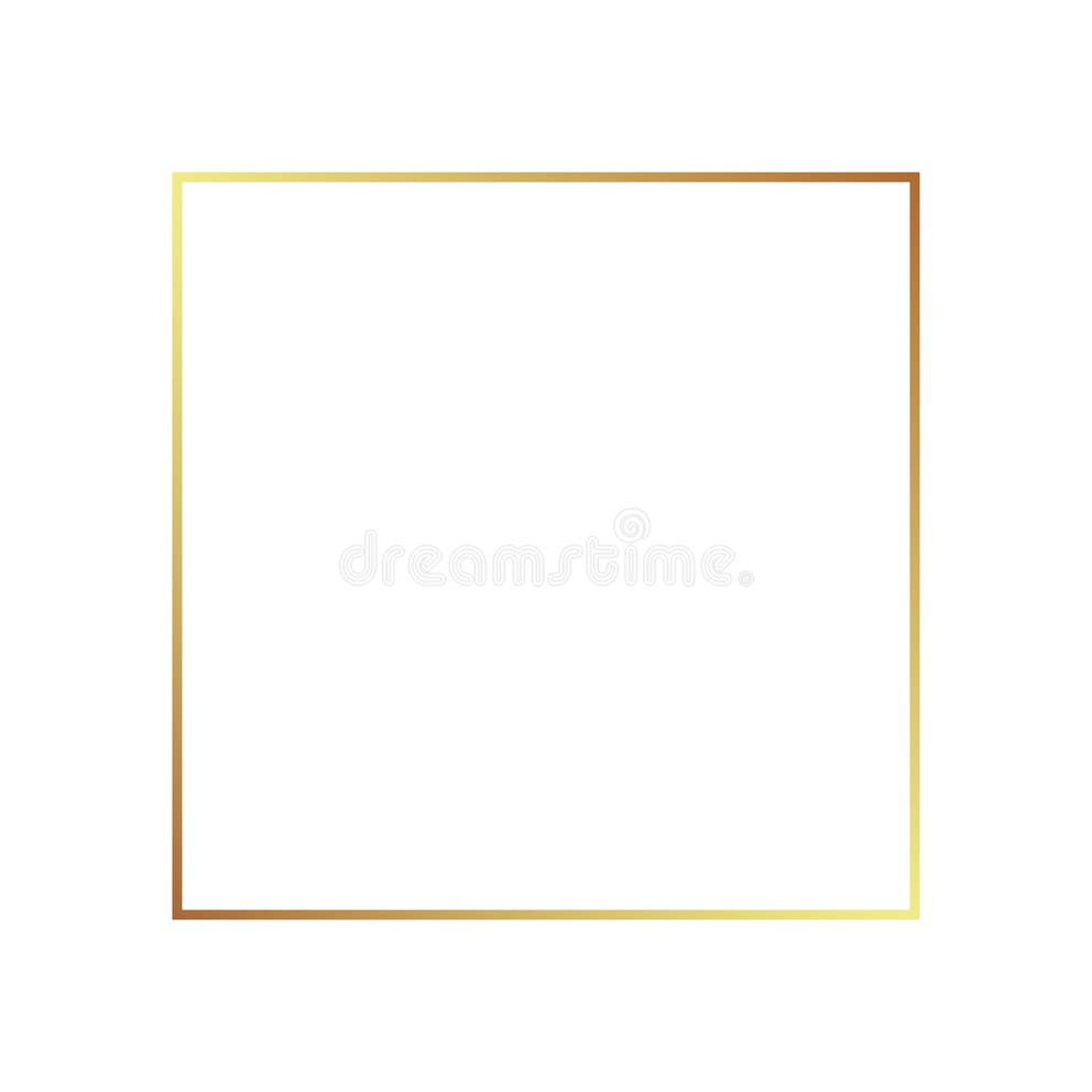 Square Gold Border Stock Illustrations – 34,330 Square Gold Border ...