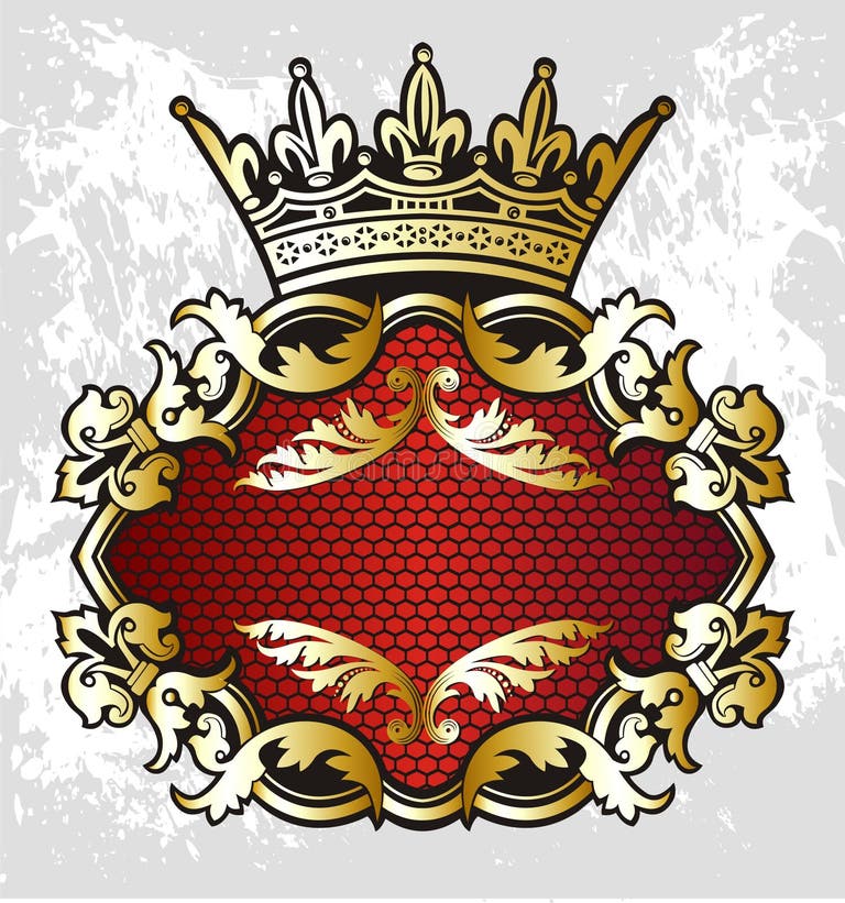 Gold Regal Border Stock Illustrations – 1,510 Gold Regal Border Stock ...