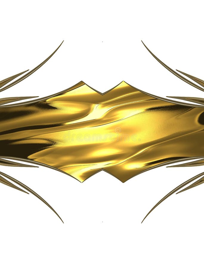 Gold Frame. Element for Design. Template for Design Stock Illustration ...