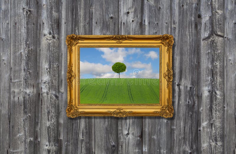 Gold frame stock photo. Image of retro, border, furniture - 88879926