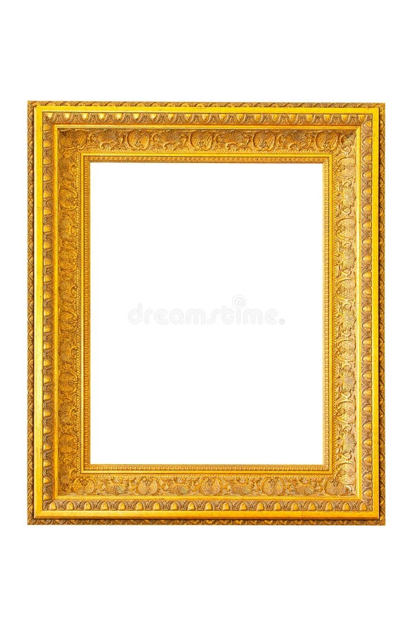 Rectangular gold frame stock photo. Image of rectangular - 5577466