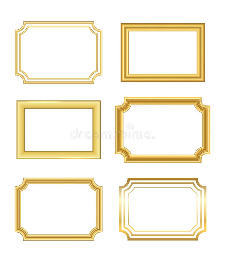 Frame Gold Simple Stock Illustrations – 46,255 Frame Gold Simple Stock ...