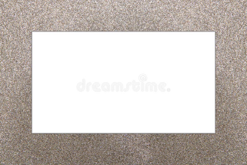 Gold Frame with Sparkles, Glitter Surface Texture Stock Image - Image ...