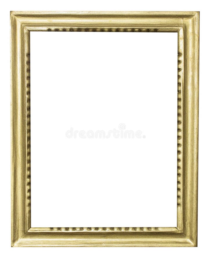 Gold frame stock photo. Image of frame, texture, wooden - 10748068