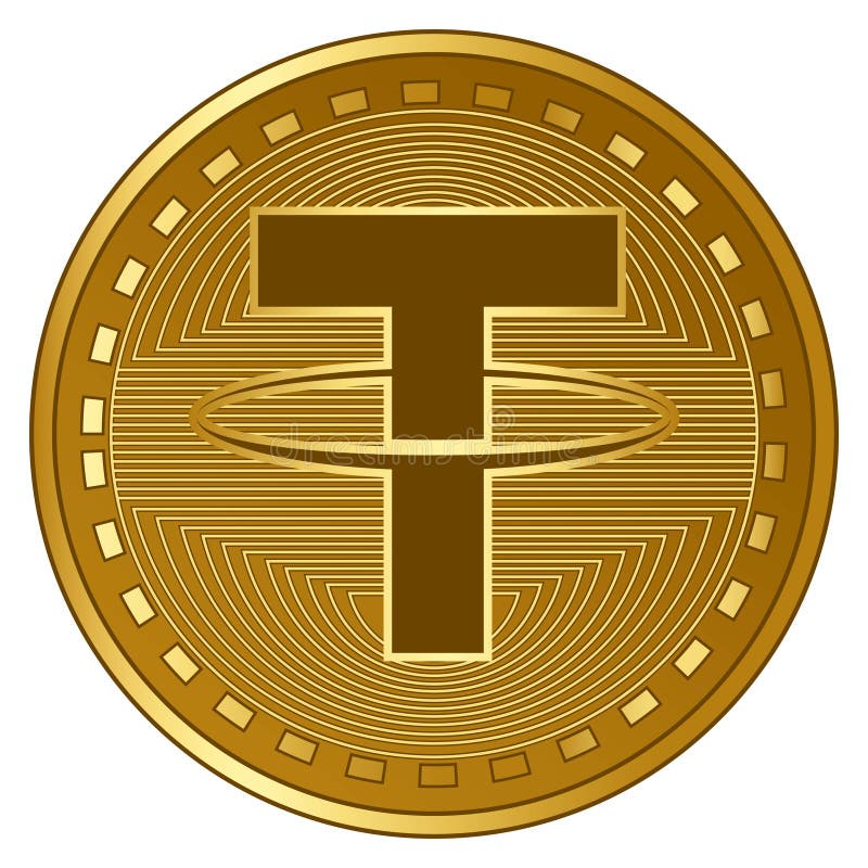 Tether Cryptocurrency Virtual on Dark Background Style Editorial Stock ... Tether Cryptocurrency Virtual on Dark Background Style Editorial Stock ...
