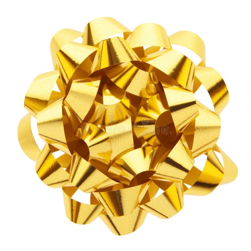 Gold ribbon set stock image. Image of gift, luxury, design - 30960541