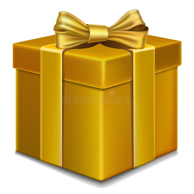 Gold Gift Box Stock Illustrations – 53,506 Gold Gift Box Stock ...