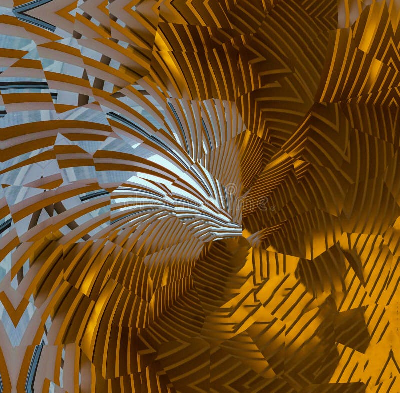 Gold Glass Abstract Art Backgrounds Stock Illustration - Illustration ...