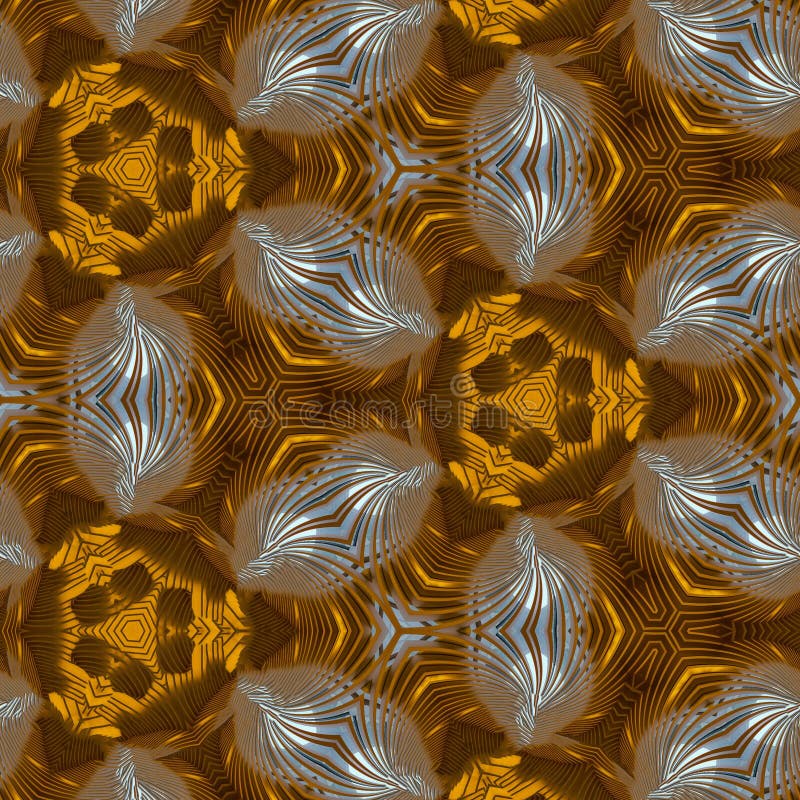 Gold Glass Abstract Art Backgrounds Stock Illustration - Illustration ...