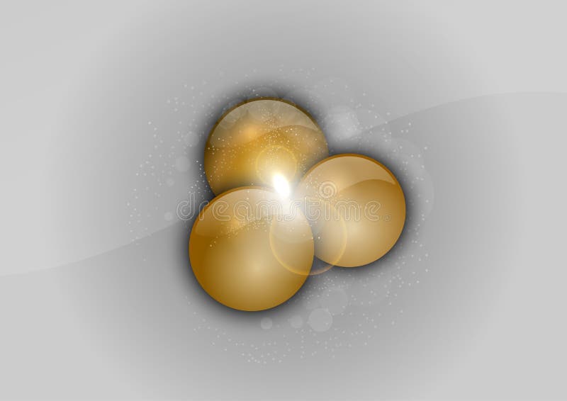 Gold glass stock vector. Illustration of design, element - 36235019