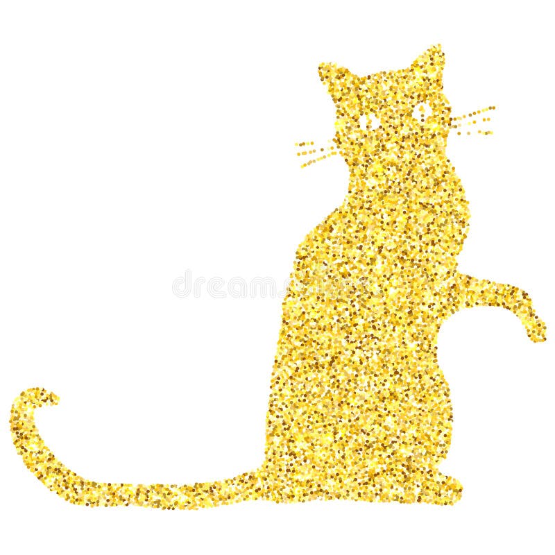 Gold Cat Stock Illustrations – 8,396 Gold Cat Stock Illustrations ...