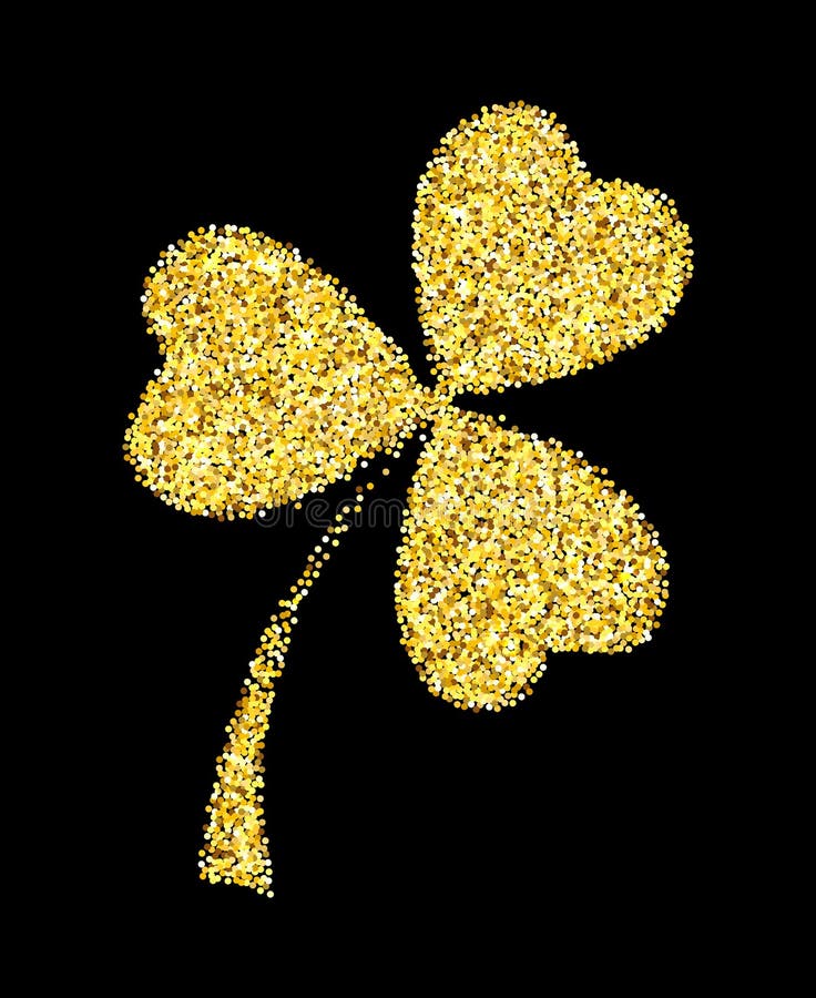 Gold Glitter Textured Border Stock Vector - Illustration of luxury ...